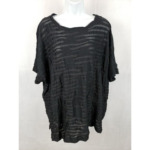 oska | Tops | Oska Naryana Short Sleeve Black Size 2 Light Weight ...